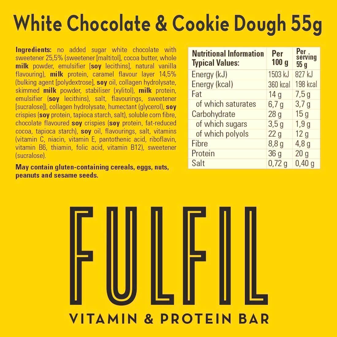 Fulfil Vitamin & Protein Bar Mix Box