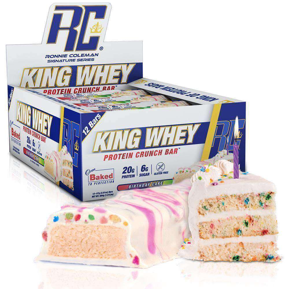 Ronnie Coleman King Whey Protein Crunch Bar