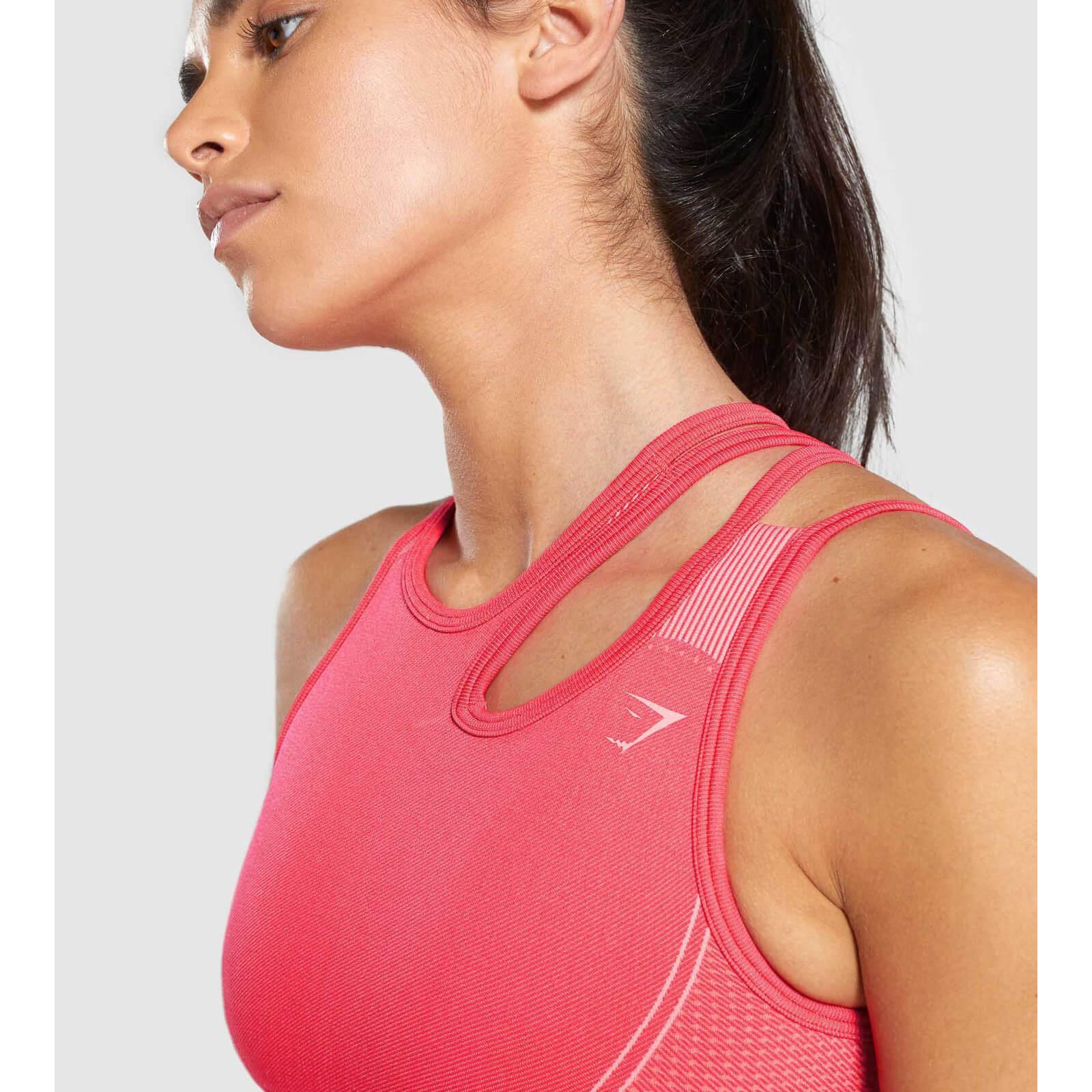 Gym Shark Ultra Seamless Sports Bra Pink