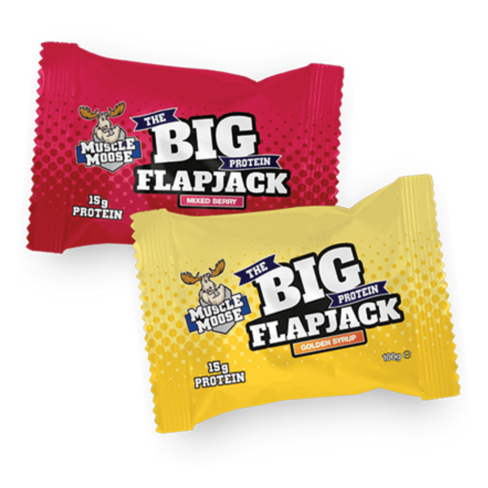 Muscle Moose Big Protein Flapjack Bar 100g