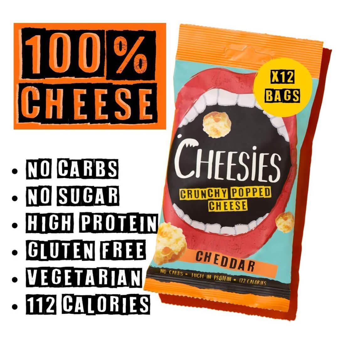 Cheesies Crunchy Popped Cheese Snack 20g