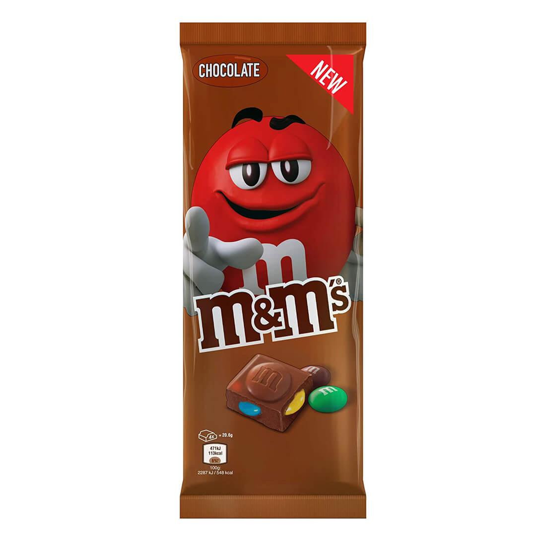 M&M's Chocolate Bar 165G