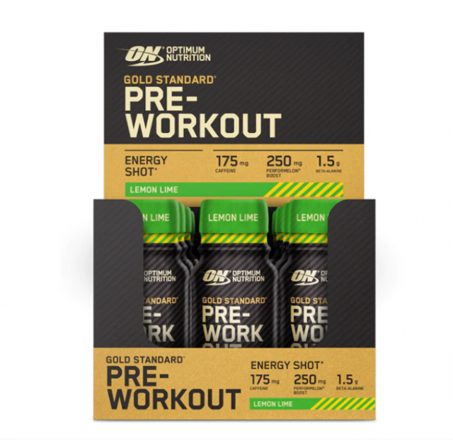 Optimum Nutrition Gold Standard Pre Workout Shot 12X60ML