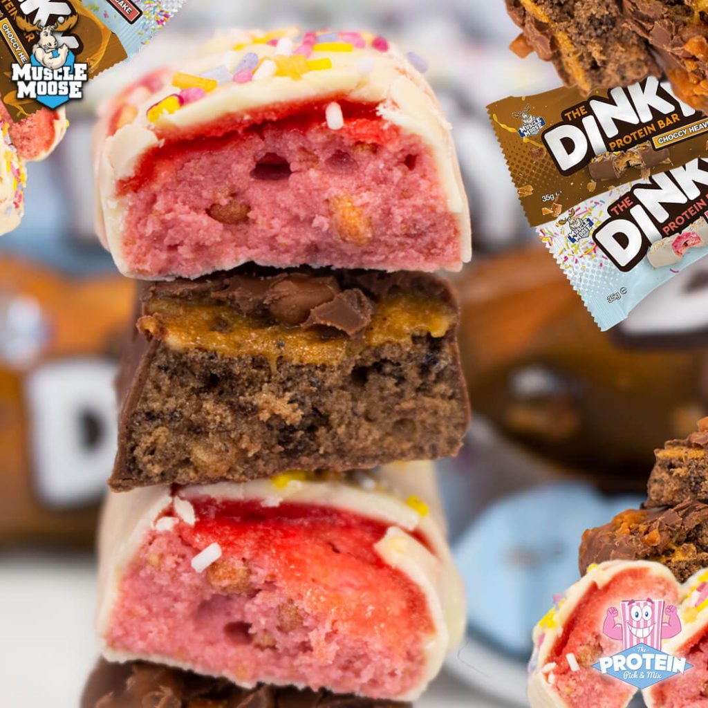 Two Muscle Moose Dinky Protein Bar 24x35g