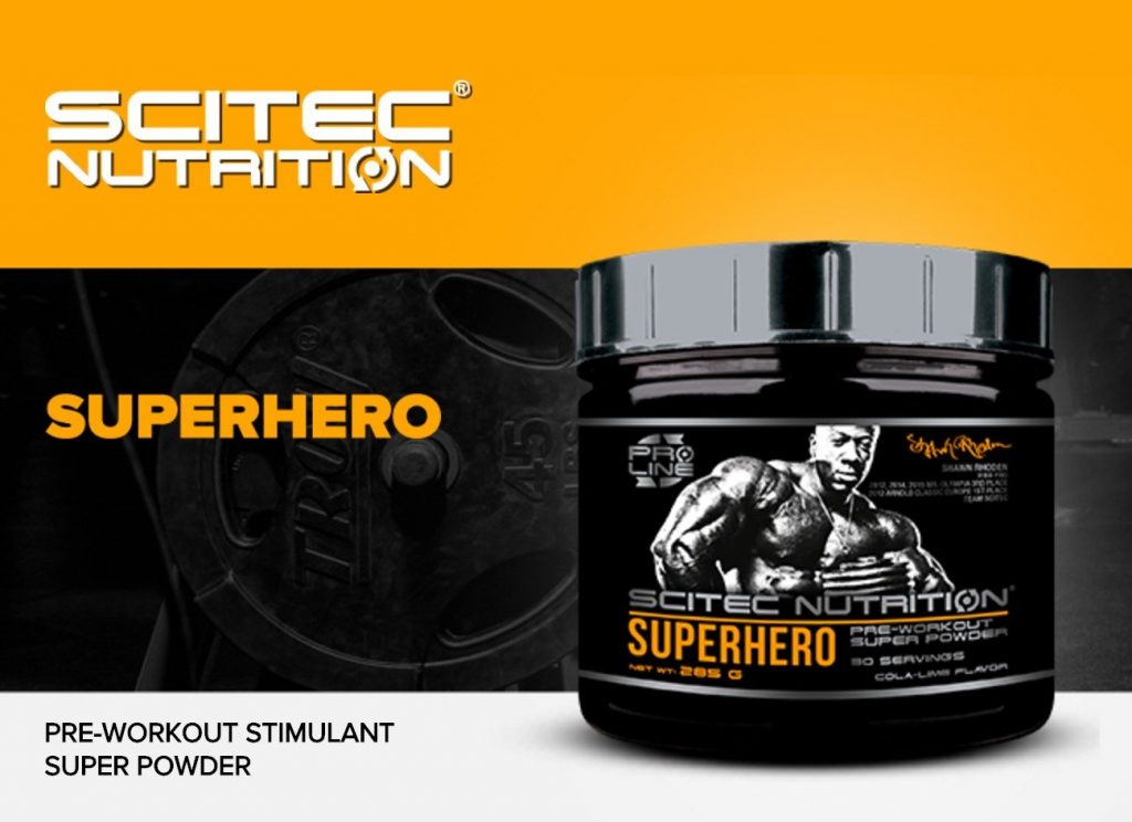 SciTec Superhero Pre workout 285g