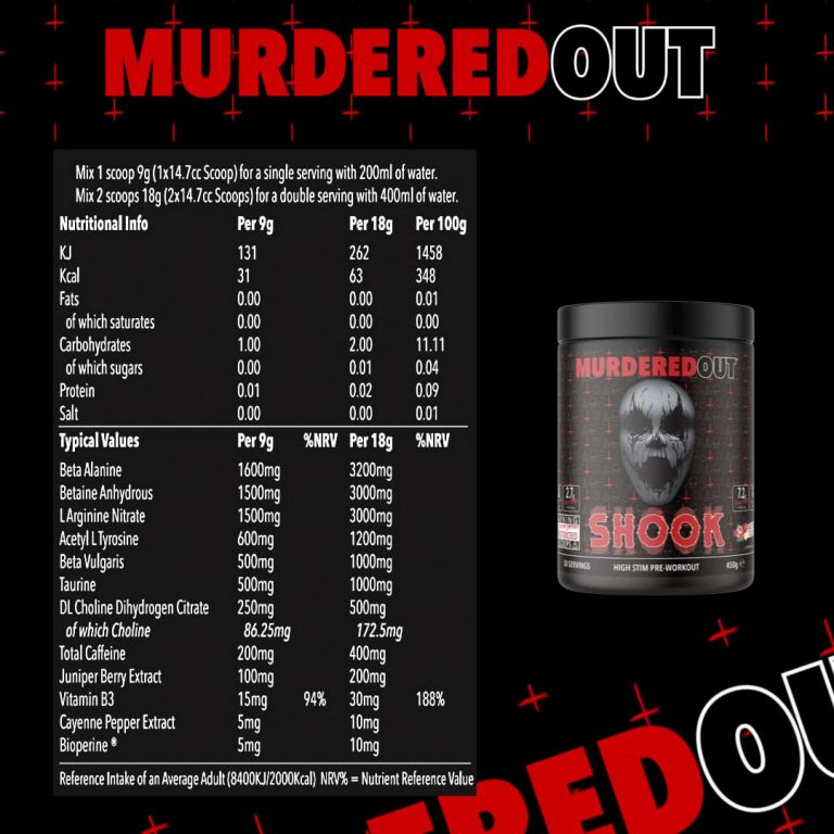 Murdered Out Shook 450g