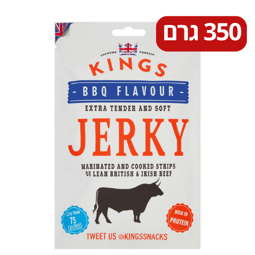 Kings Beef Jerky BBQ 350g