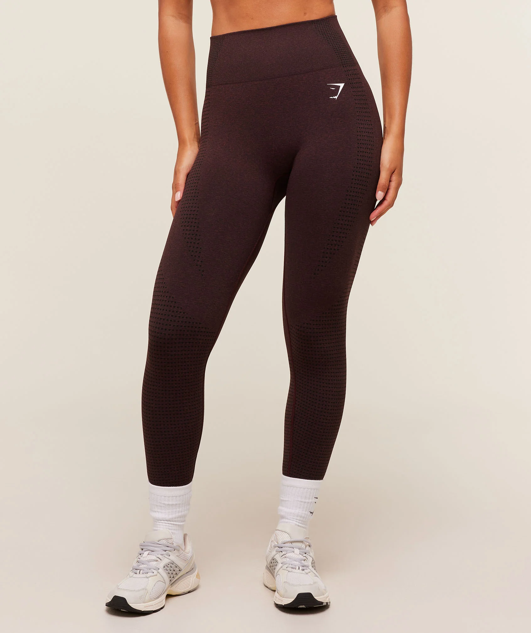Gymshark Vital Leggings Rich Maroon/Marl