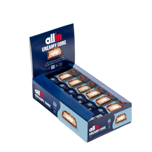 Allin Creamy Core Protein Bars – 18x42g