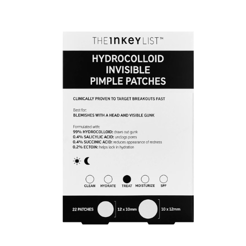 The INKEY List Hydrocolloid Invisible Pimple Patches 2.58g